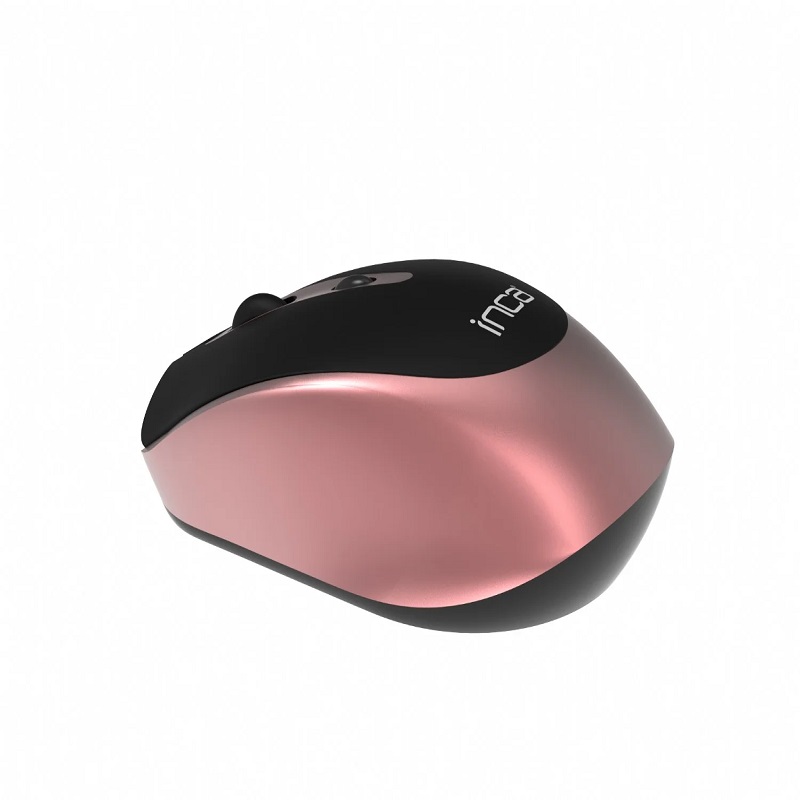 Souris Sans Fil Inca - Noir et Rose - Iwm-396gt Tunisie - ClickUP Shopping