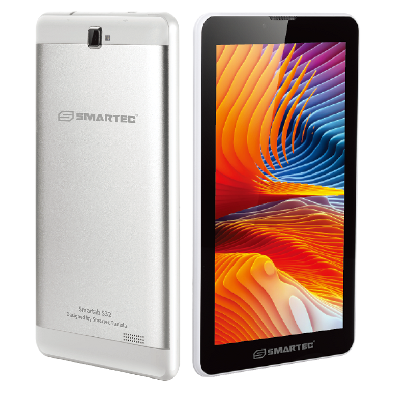 Tablette Smartec SMARTAB S32 2G-32Go - Silver - ClickUP.tn