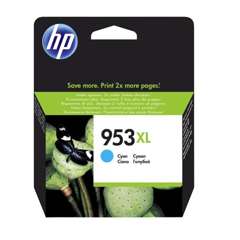 Hp 953xl Cartouche D'encre Cyan Grande Capacité Conçue Par Hp- F6U16AE ...