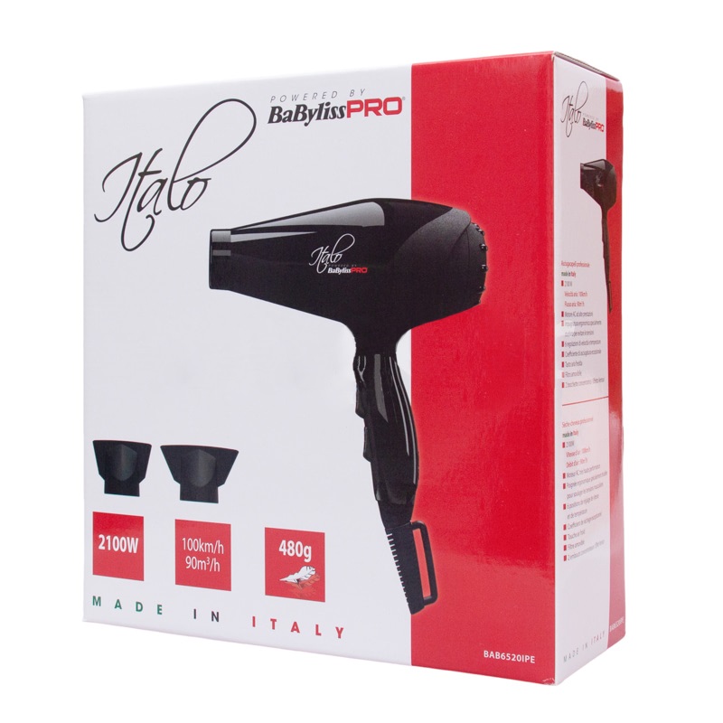 Sèche Cheveux Babyliss Pro 2100 W 6520IPE Halo Noir - ClickUP.tn