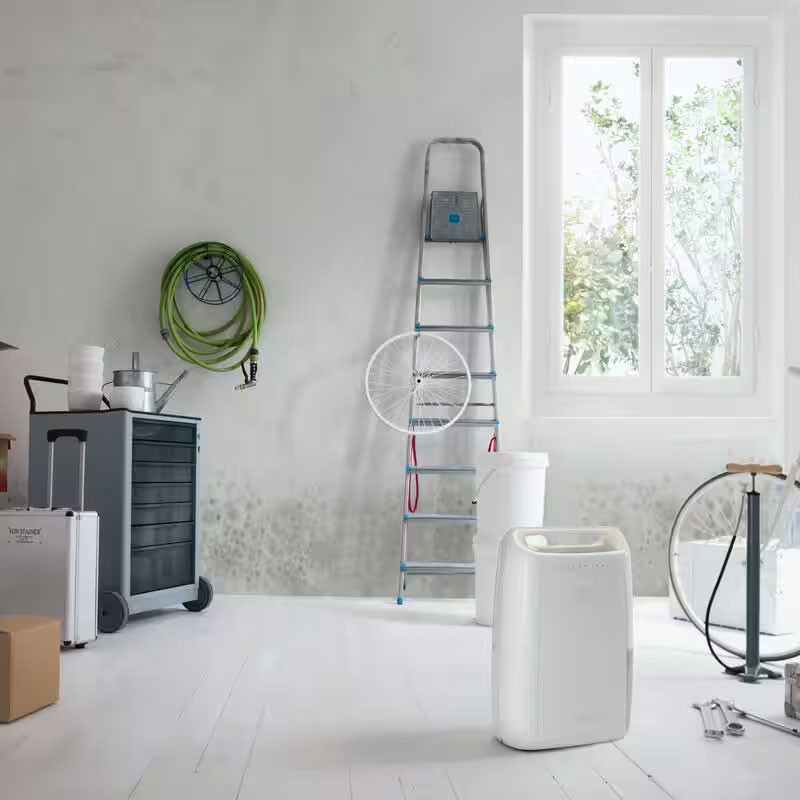 Déshumidificateur Delonghi 10 L DEX210SF Blanc Tunisie - ClickUP Shopping